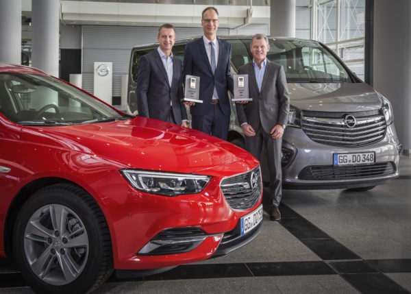Prémios “Connected Cars” distinguem Opel Insignia e Opel Vivaro Life ...